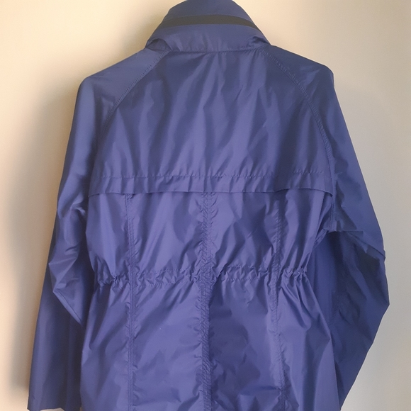 Novelti Jackets & Coats | Novelti Blue Rain Jacket With Packable Hood ...